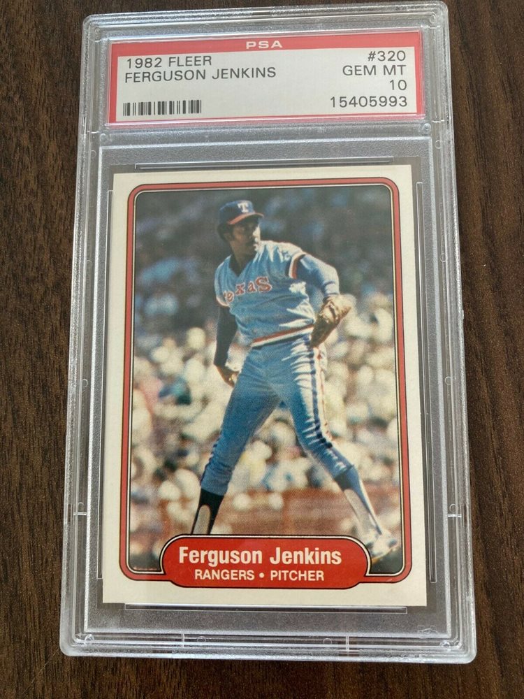 Auction Prices Realized Baseball Cards 1982 FLEER Ferguson Jenkins