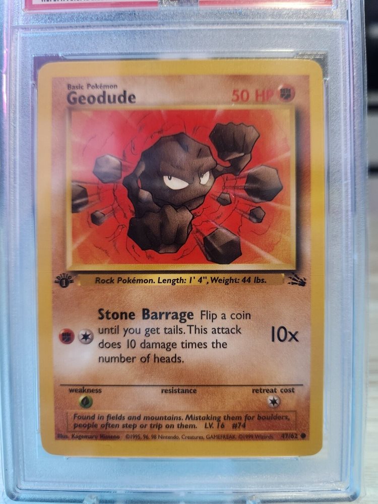 Geodude Pokemon Card