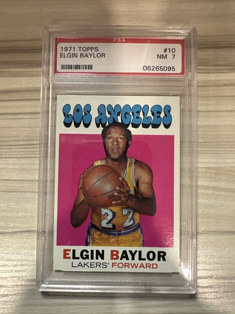 Auction Prices Realized Basketball Cards 1971 Topps Elgin Baylor