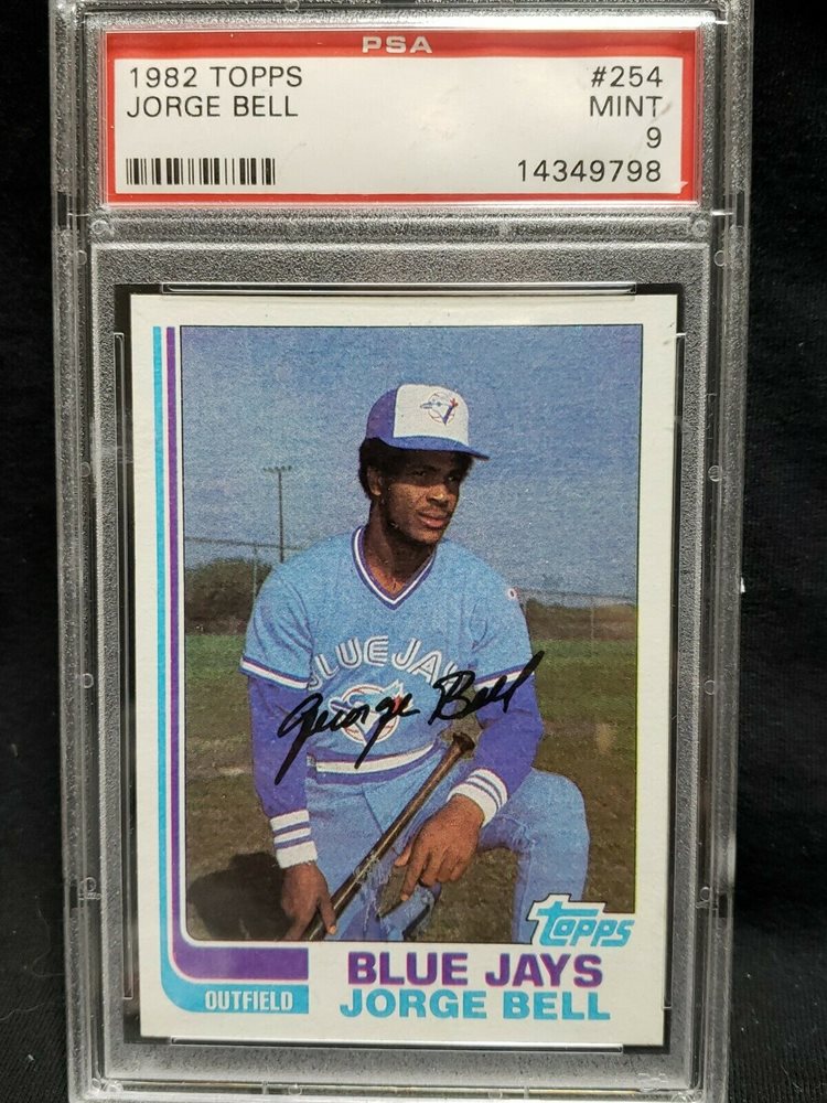 Auction Prices Realized Baseball Cards 1982 Topps Jorge Bell