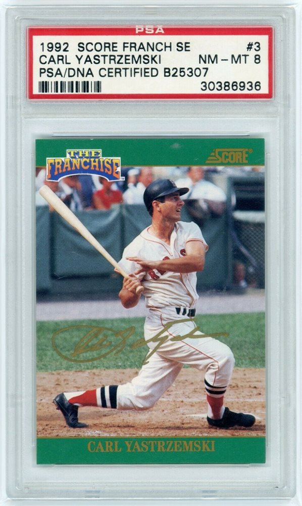 Auction Prices Realized Baseball Cards 1992 SCORE THE FRANCHISE Carl ...