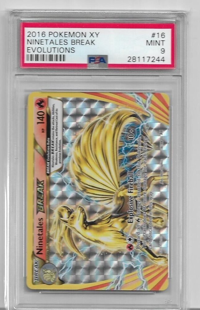 Auction Prices Realized Tcg Cards 2016 POKEMON XY EVOLUTIONS Ninetales ...