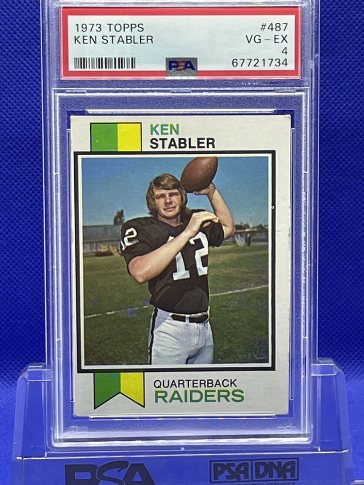 Auction Prices Realized Football Cards 1973 TOPPS Ken Stabler