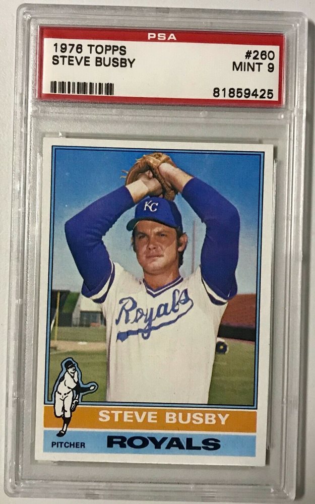 Auction Prices Realized Baseball Cards 1976 Topps Steve Busby