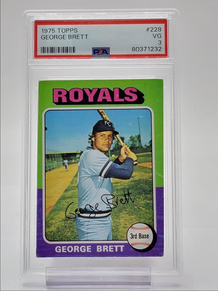 Auction Prices Realized Baseball Cards 1975 Topps George Brett
