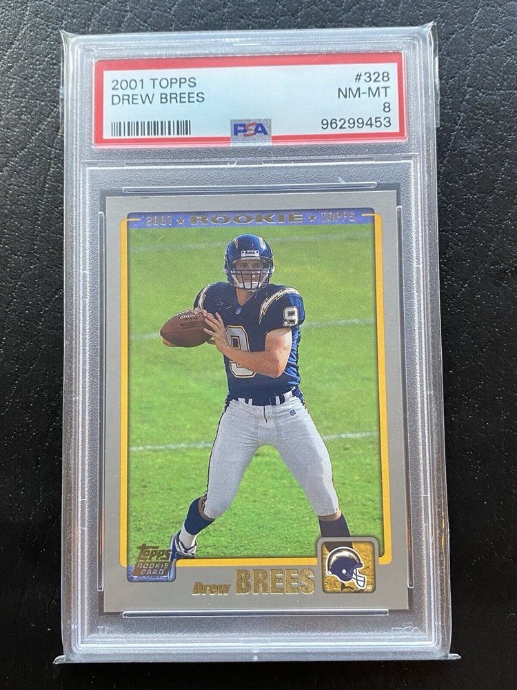 Auction Prices Realized Football Cards 2001 TOPPS Drew Brees
