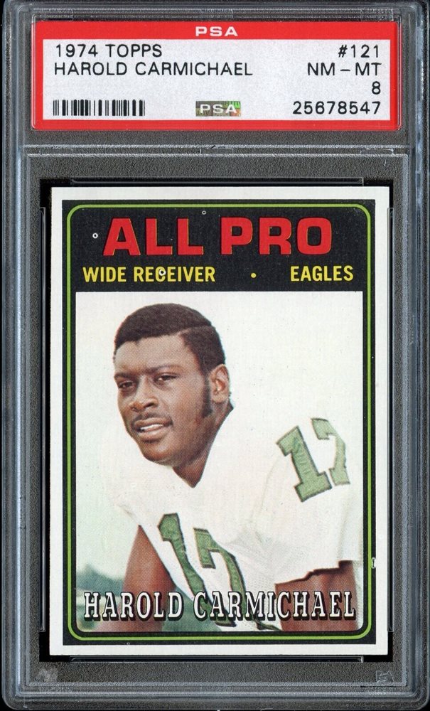 Auction Prices Realized Football Cards 1974 TOPPS Harold Carmichael