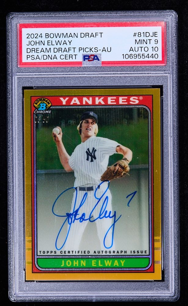 eBay Auction Item 376415560872 Baseball Cards 2024 Bowman Draft John ...