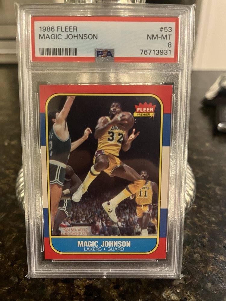 Auction Prices Realized Basketball Cards 1986 FLEER Magic Johnson