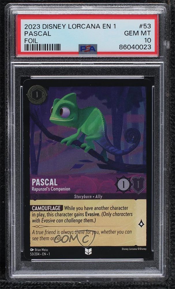 Auction Prices Realized Tcg Cards 2023 DISNEY LORCANA EN 1-THE FIRST ...