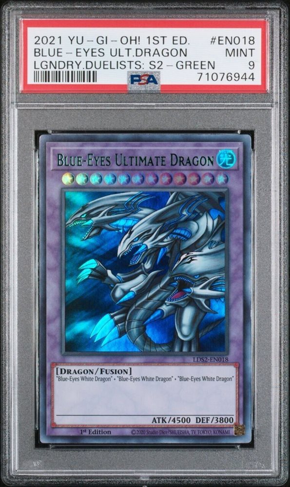 Auction Prices Realized Tcg Cards 2021 YU-GI-OH! LEGENDARY DUELISTS: SEASON 2 Blue-Eyes Ultimate ...