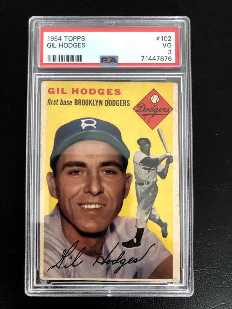 Auction Prices Realized Baseball Cards 1954 Topps Gil Hodges