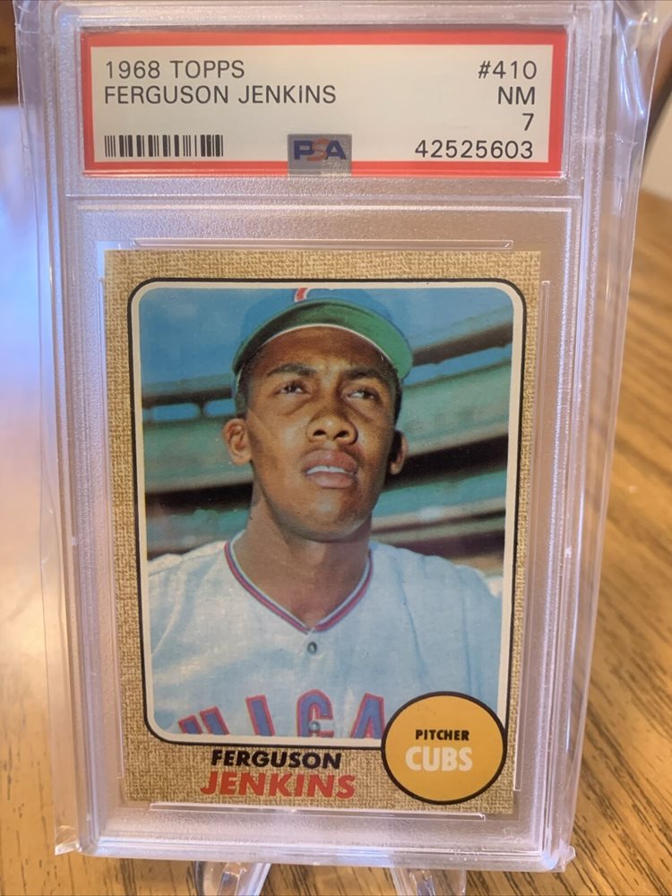 Auction Prices Realized Baseball Cards 1968 Topps Ferguson Jenkins