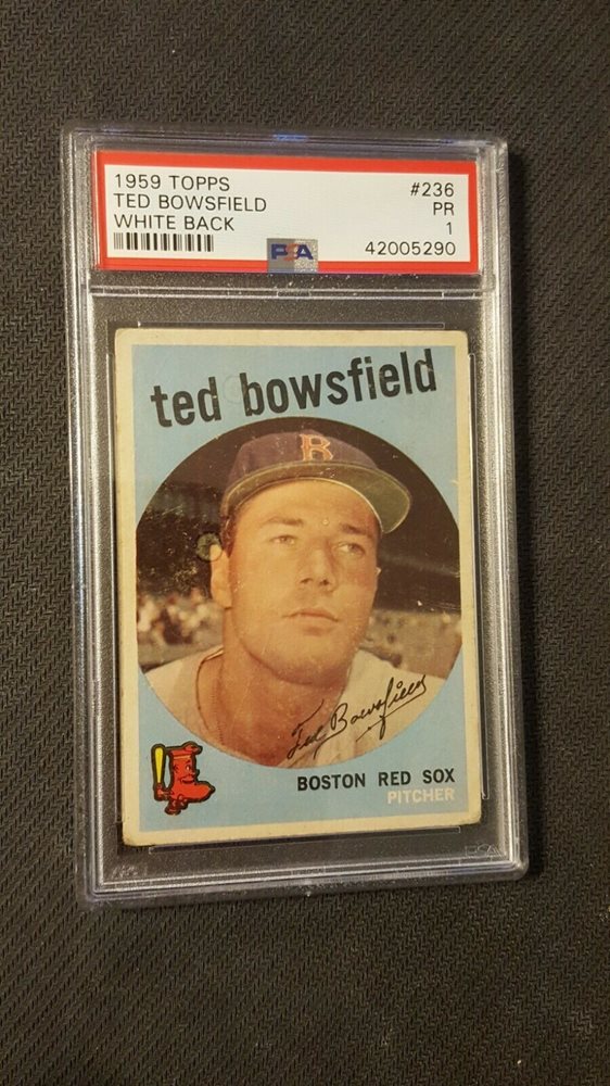Auction Prices Realized Baseball Cards 1959 TOPPS Ted Bowsfield
