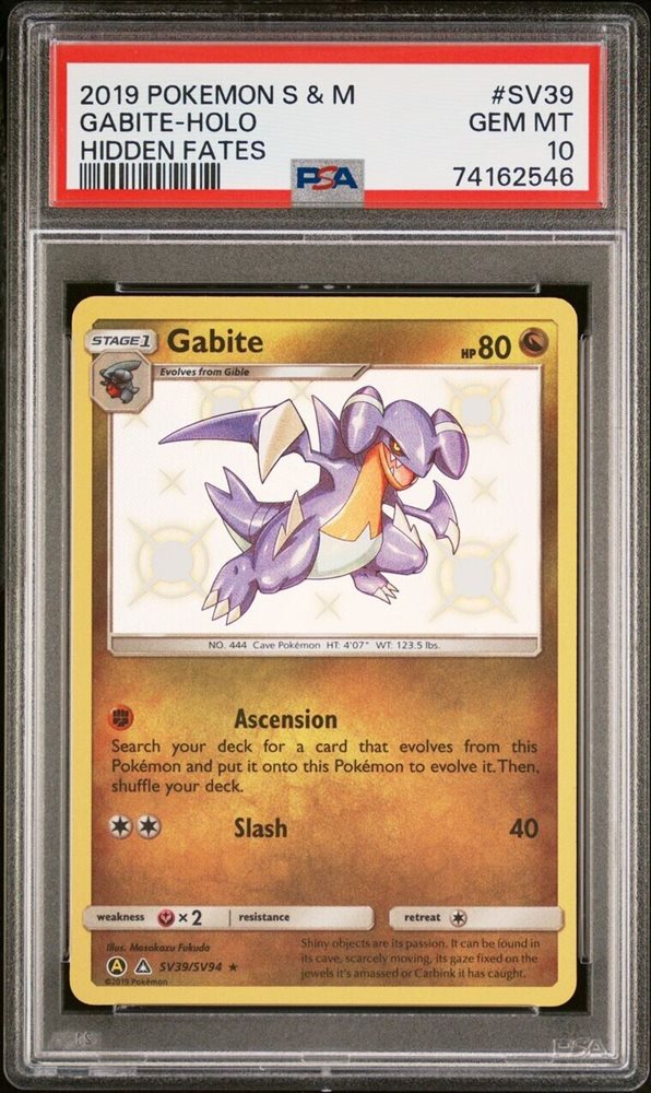 Gabite Pokemon Card