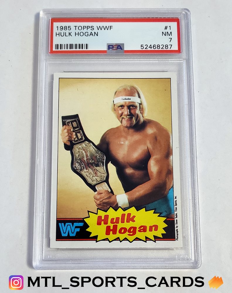 eBay Auction Item 124533941407 Boxing/Wrestling Cards/MMA 1985 Topps WWF
