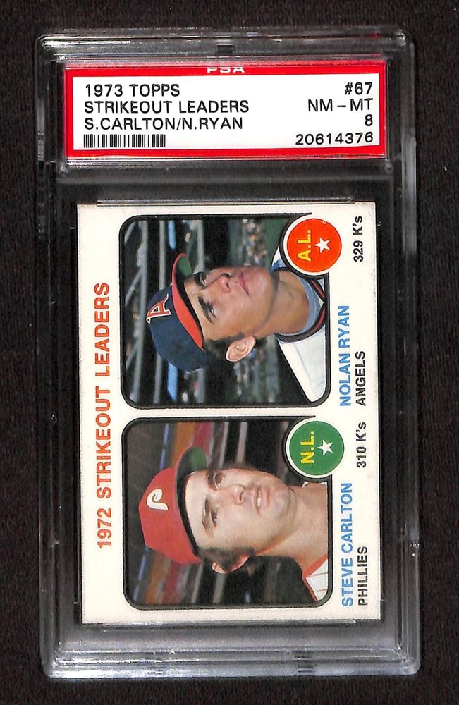 Auction Prices Realized Baseball Cards 1973 TOPPS Strikeout Leaders