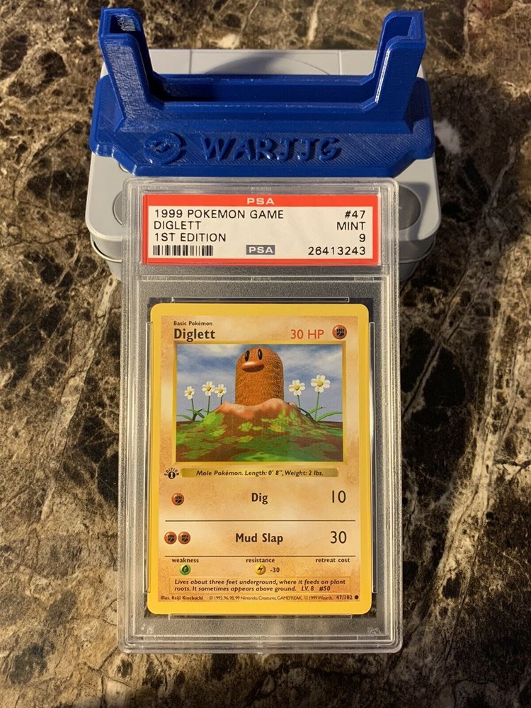 Auction Prices Realized Tcg Cards 1999 Pokemon Game Diglett 1st Edition