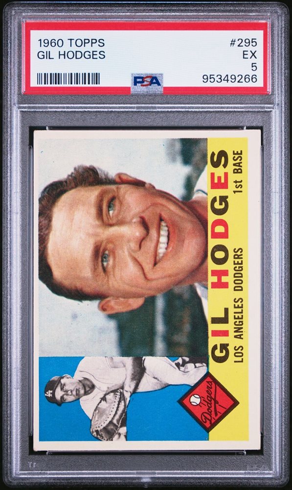 Auction Prices Realized Baseball Cards 1960 TOPPS Gil Hodges