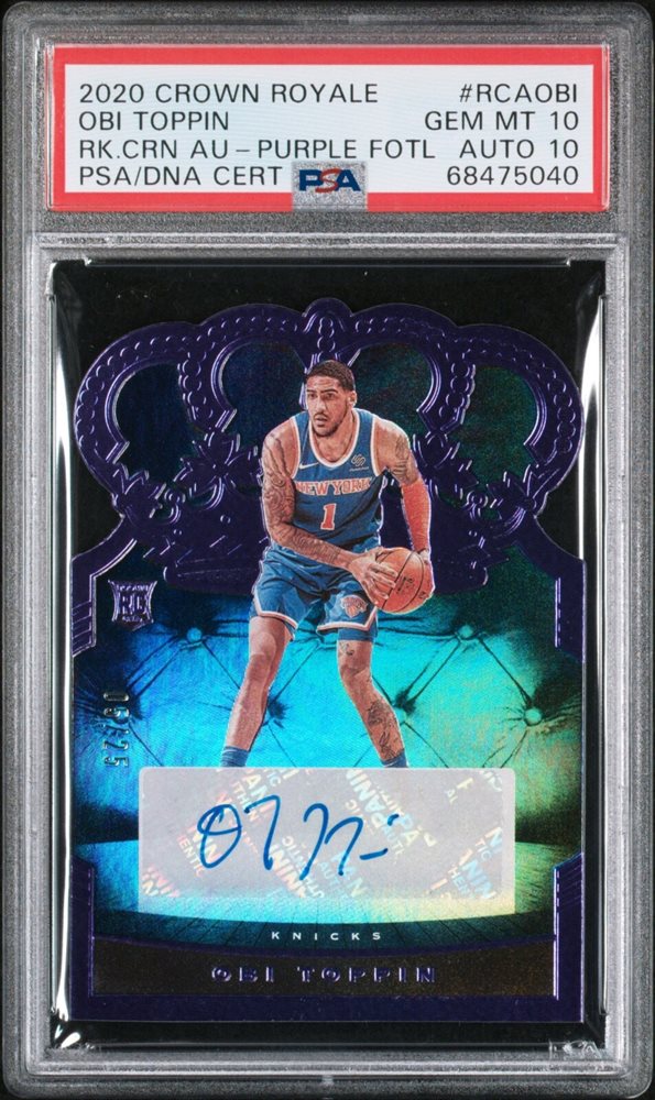 Auction Prices Realized Basketball Cards 2020 PANINI CROWN ROYALE ...