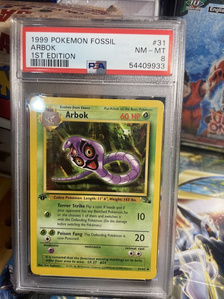 Pokemon Arbok Card
