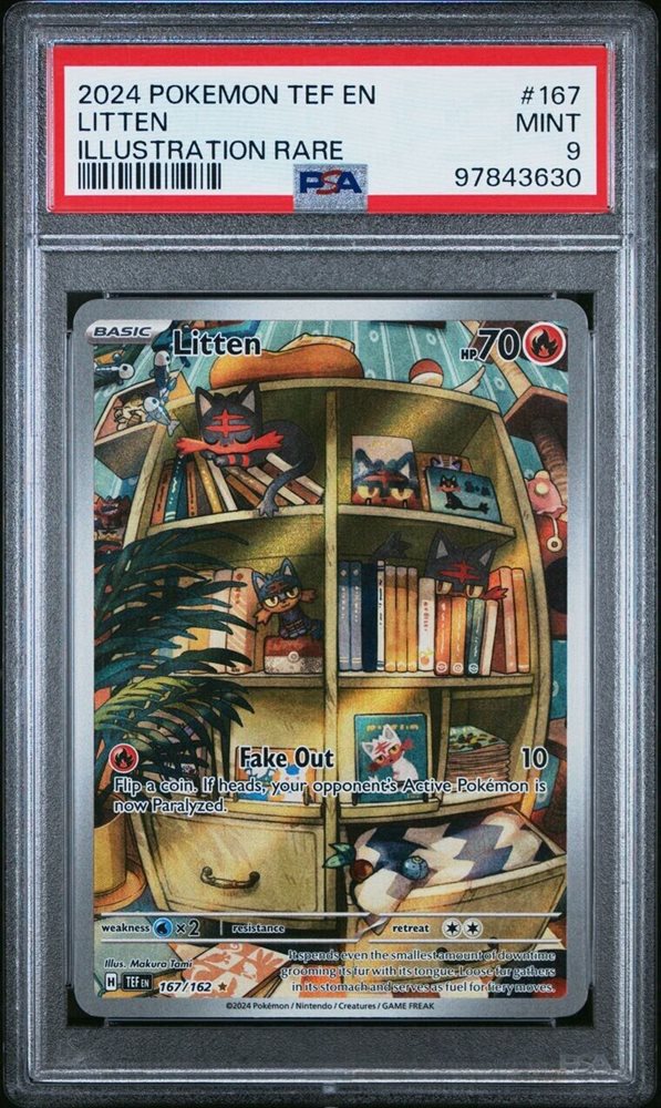 Auction Prices Realized Tcg Cards 2024 Pokemon Tef En-Temporal Forces ...