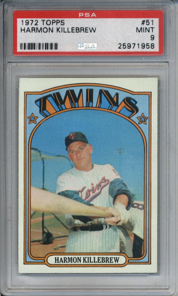 Auction Prices Realized Baseball Cards 1972 Topps Harmon Killebrew