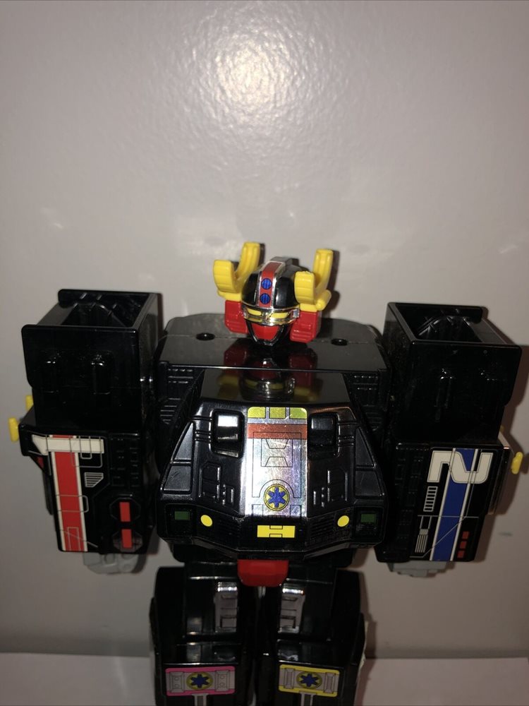 Power Rangers Lightspeed Rescue Supertrain Megazord