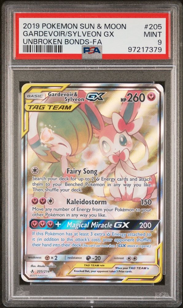 Auction Prices Realized Tcg Cards 2019 POKEMON SUN & MOON UNBROKEN BONDS Full Art / Gardevoir ...