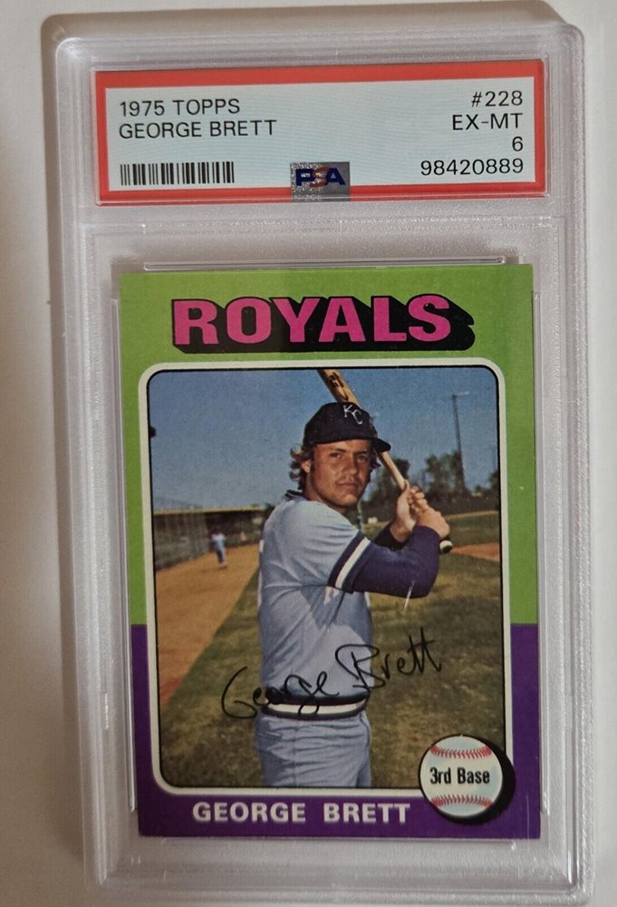 Auction Prices Realized Baseball Cards 1975 Topps George Brett