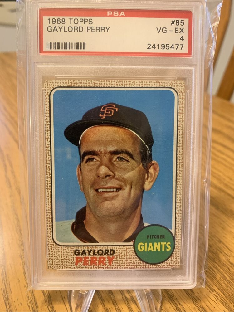 Auction Prices Realized Baseball Cards 1968 Topps Gaylord Perry