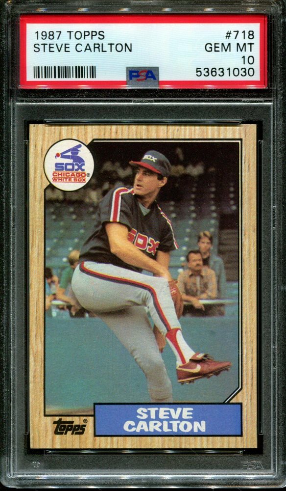 Auction Prices Realized Baseball Cards 1987 Topps Steve Carlton