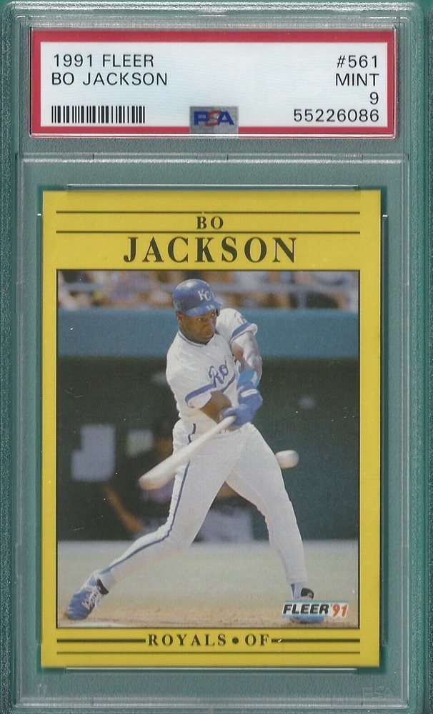 Auction Prices Realized Baseball Cards 1991 FLEER Bo Jackson