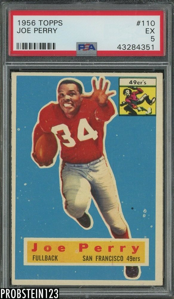 Auction Prices Realized Football Cards 1956 Topps Joe Perry