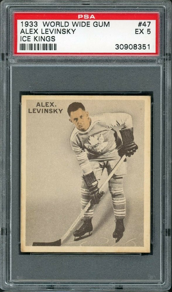 Auction Prices Realized Hockey Cards 1933 WORLD WIDE GUM ICE KINGS Alex ...