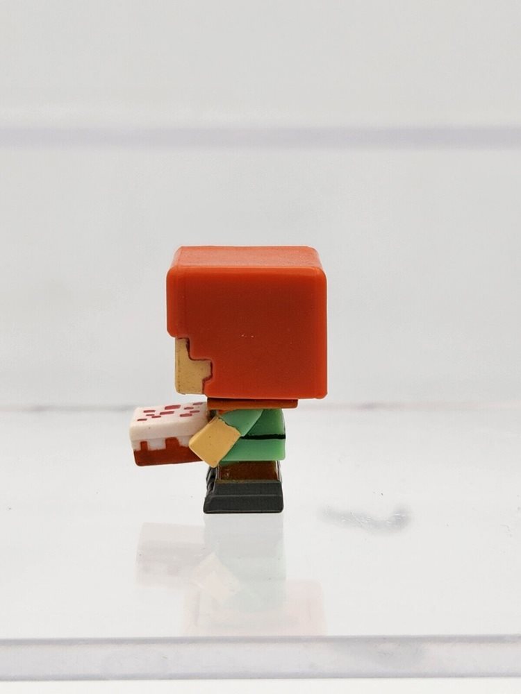 Mojang Minecraft Obsidian Series 4 Alex With Cake Mini