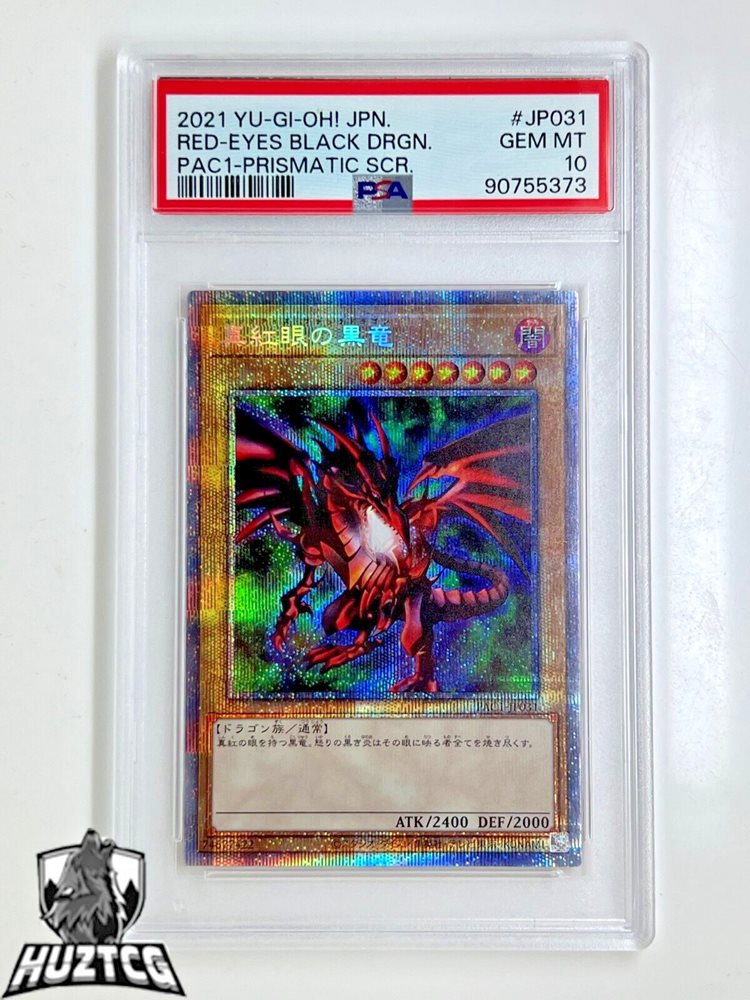 Auction Prices Realized Tcg Cards 2021 YU-GI-OH! JAPANESE PAC1-PRISMATIC ART COLLECTION Red-Eyes ...