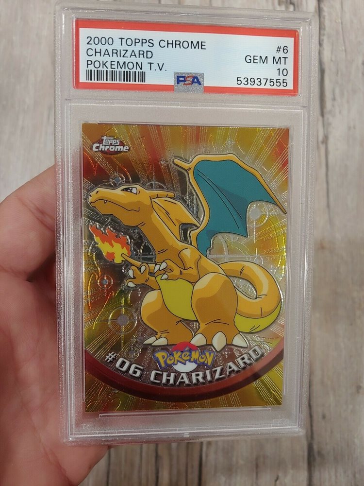 Pokemon Graded Topps Charizard PSA 7 - munimoro.gob.pe