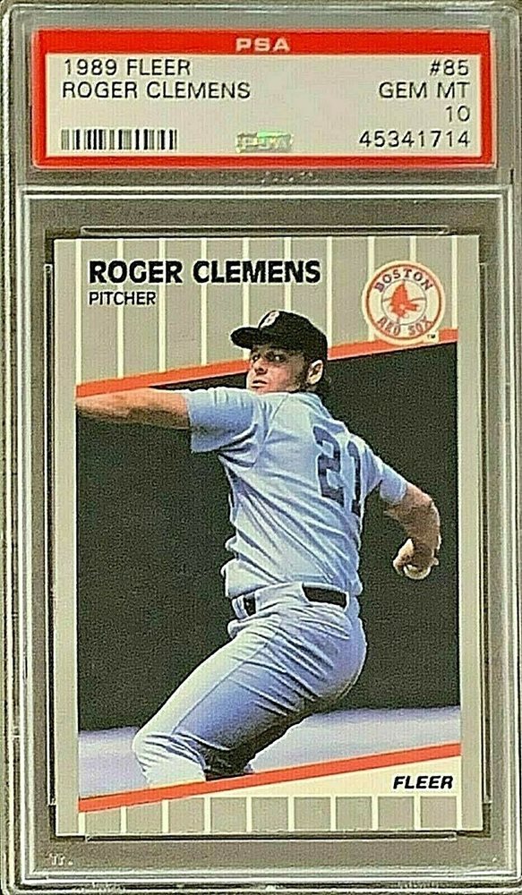 Auction Prices Realized Baseball Cards 1989 FLEER Roger Clemens