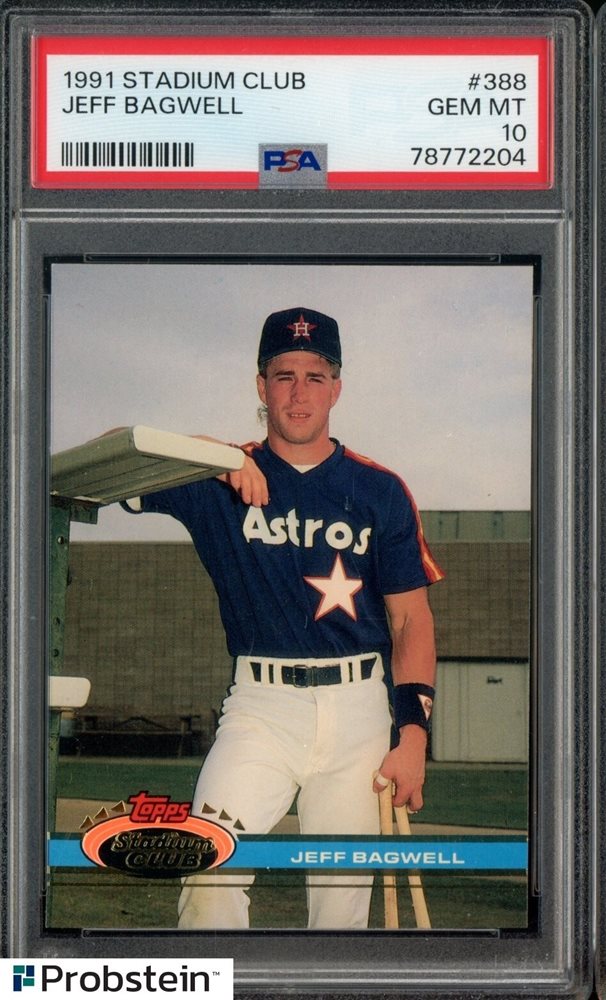 Auction Prices Realized Baseball Cards 1991 STADIUM CLUB Jeff Bagwell