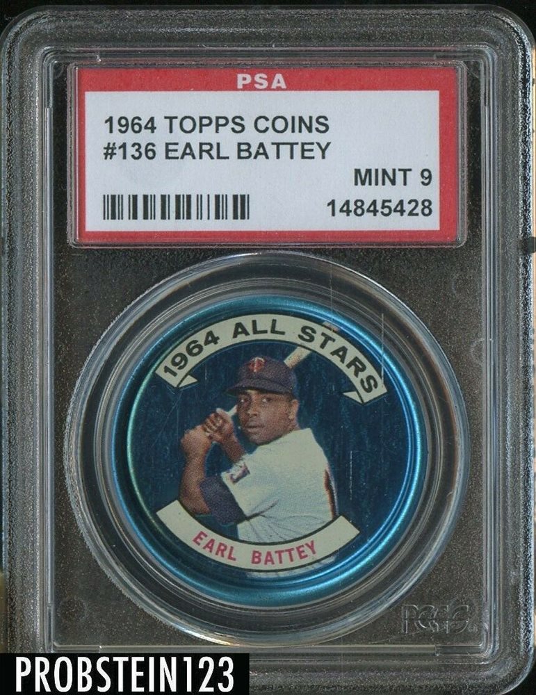 eBay Auction Item 383922638464 Baseball Coins 1964 Topps Coins