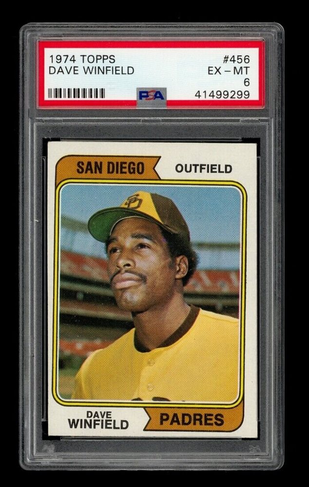 Auction Prices Realized Baseball Cards 1974 Topps Dave Winfield