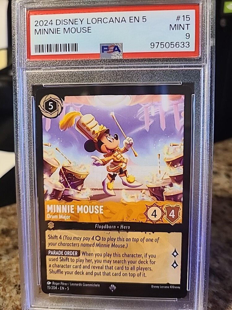 eBay Auction Item 306044680533 Tcg Cards 2024 Disney Lorcana En 5 ...