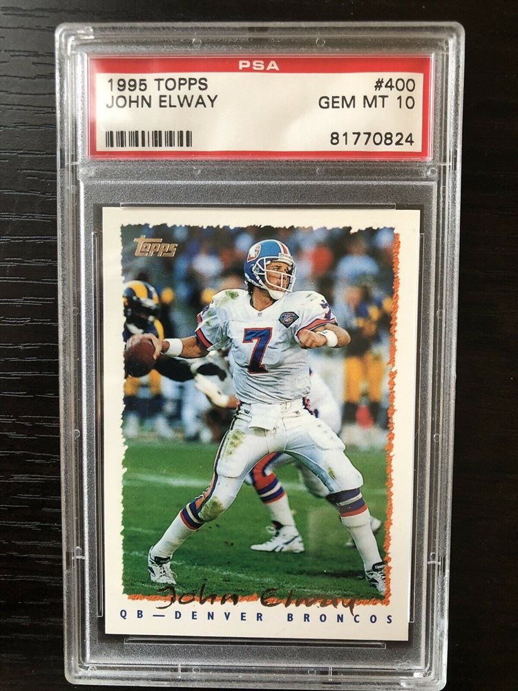 John Elway Football Card Value