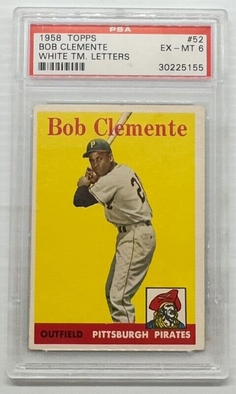 Auction Prices Realized Baseball Cards 1958 Topps Bob Clemente