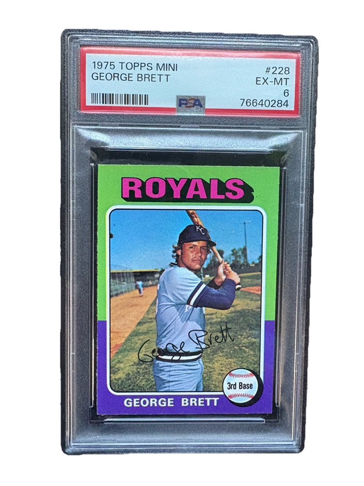 Auction Prices Realized Baseball Cards 1975 TOPPS MINI George Brett
