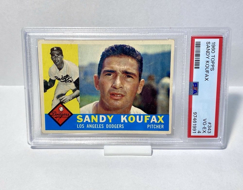 Auction Prices Realized Baseball Cards 1960 Topps Sandy Koufax
