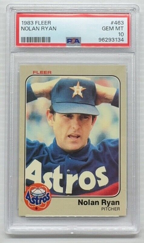 Auction Prices Realized Baseball Cards 1983 Fleer Nolan Ryan