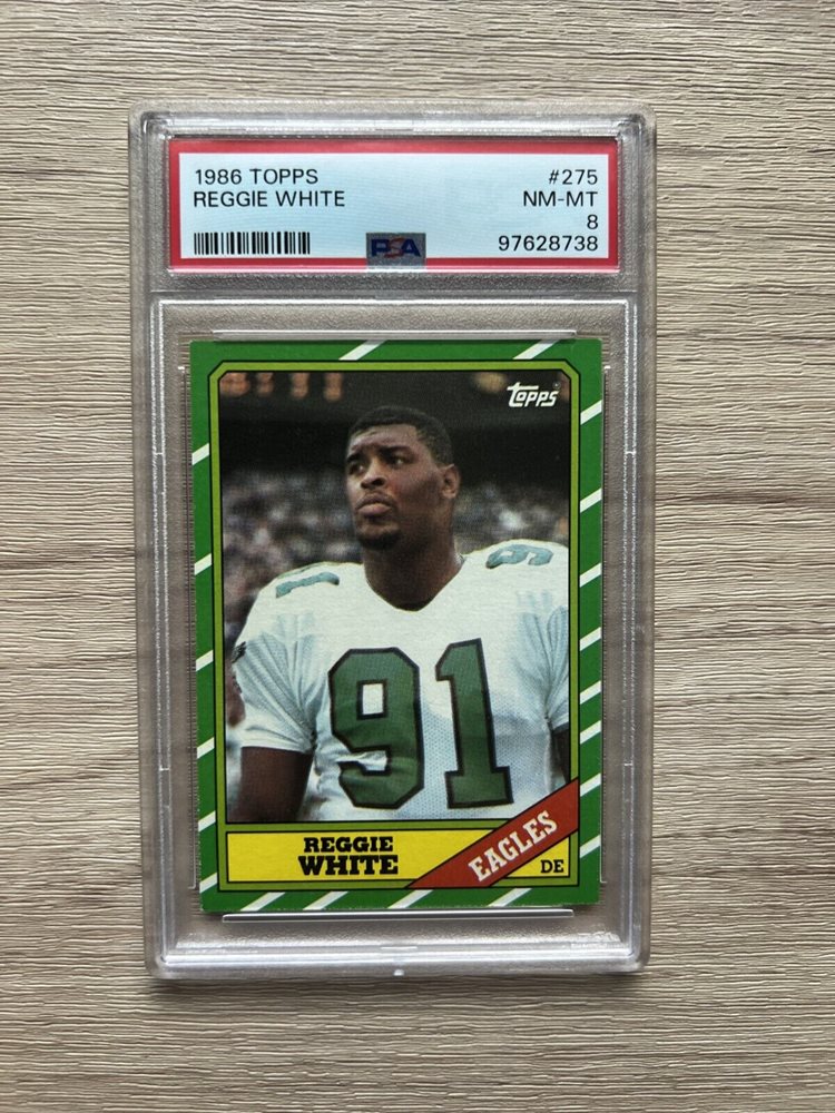 Auction Prices Realized Football Cards 1986 Topps Reggie White
