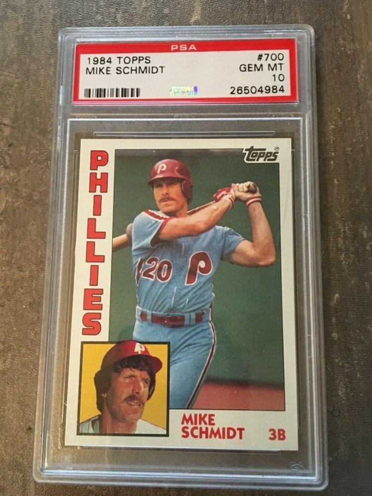 Auction Prices Realized Baseball Cards 1984 Topps Mike Schmidt